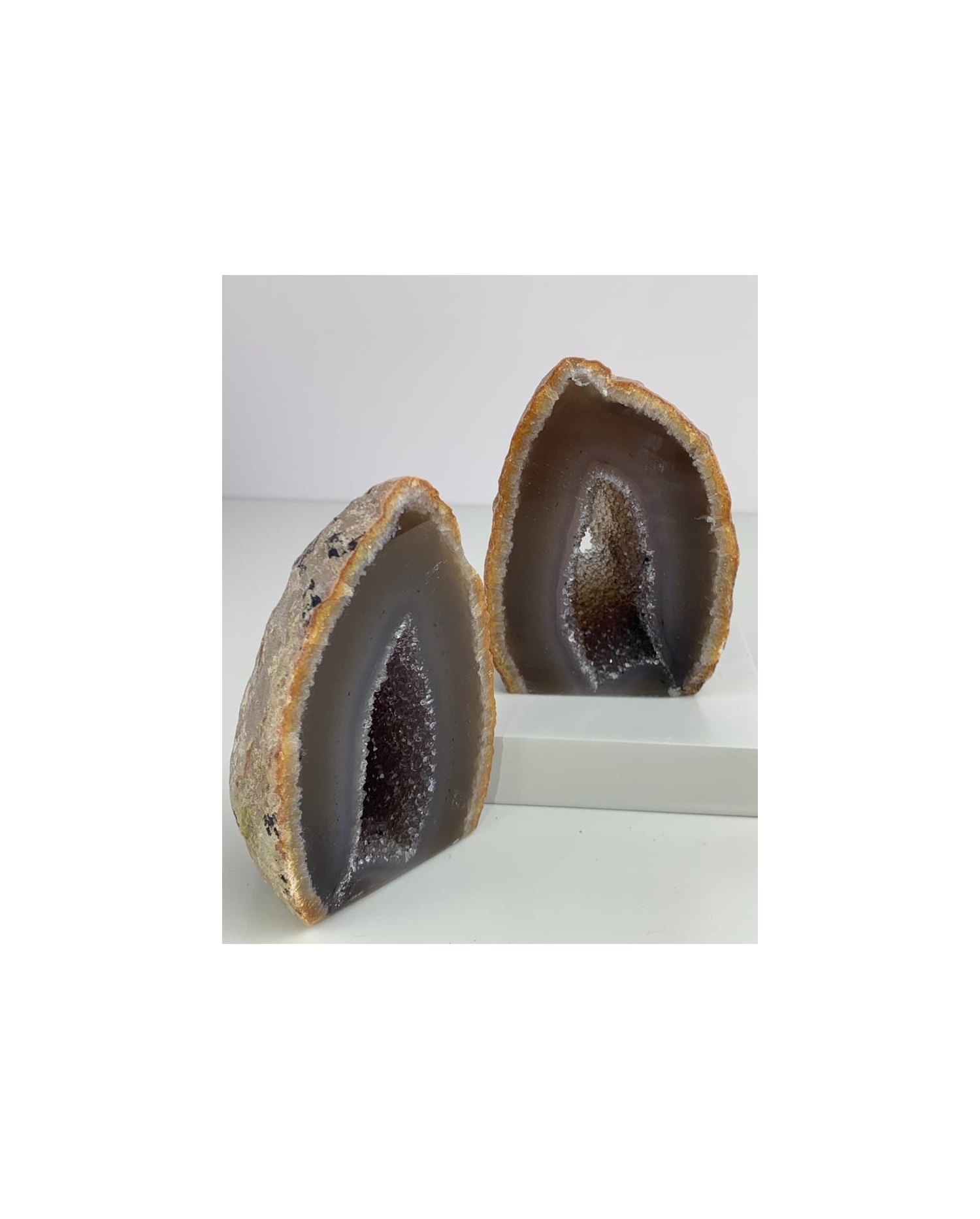 Pedra Geodo Ágata natural 219 a 231 gramas - Shop dos Cristais